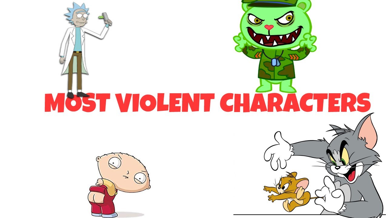 Bloody Cartoon Characters