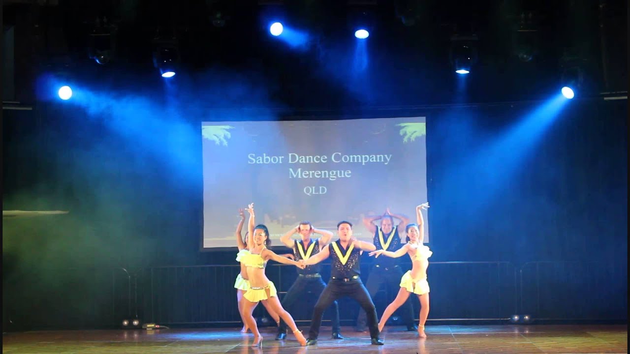 SIBF 2015 Saturday Night Sabor Dance Company Merengue Team - YouTube