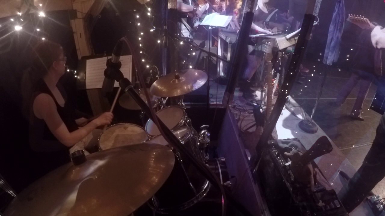 Laura Hamel - Rock of Ages Opening Drum Solo/Ending - YouTube