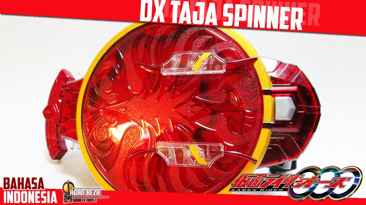 DX REVIEW - DX TAJA SPINNER [Kamen Rider OOO] - [BAHASA INDONESIA ...