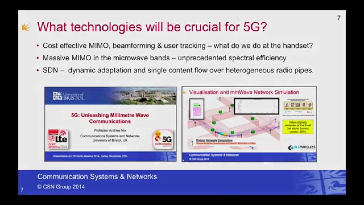 Key Features of a 5G Network - YouTube
