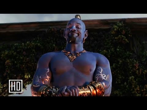 Aladdin Make His Last Wish To Free Genie Scene -  Aladdin 2019 Movie Scene Clip
