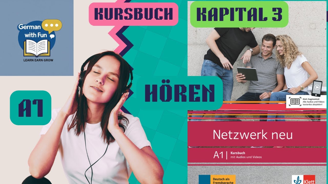 Netzwerk neu A1 Kursbuch Audio Kapitel 3 | German Listening Practice ...