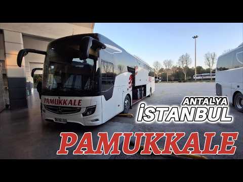 PAMUKKALE PAMUKYOL İLE ANTALYA'DAN İSTANBUL'A YOLCULUK / 1.BÖLÜM