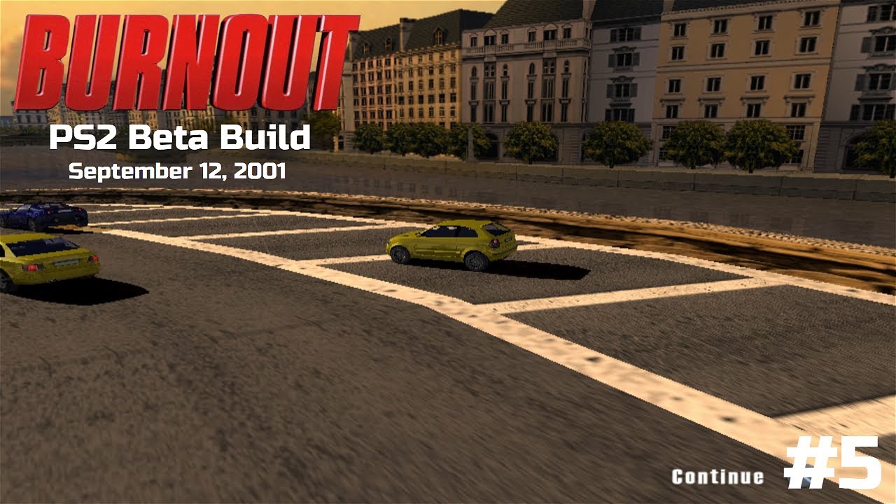 Burnout (PS2 Beta Build v0.40) - Twilight Grand Prix / Face Off 4 - YouTube