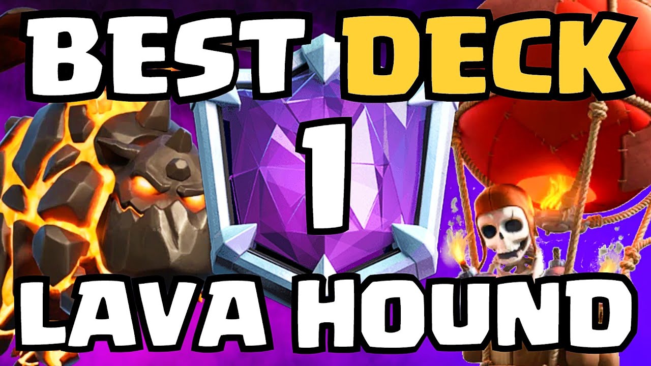 BEST LAVA HOUND DECK IN CLASH ROYALE! - YouTube
