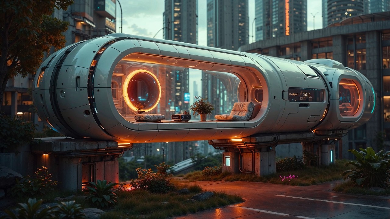 Healing Capsule 🧬 Futuristic Pod of Deep Sleep, Recovery & Inspiration ...