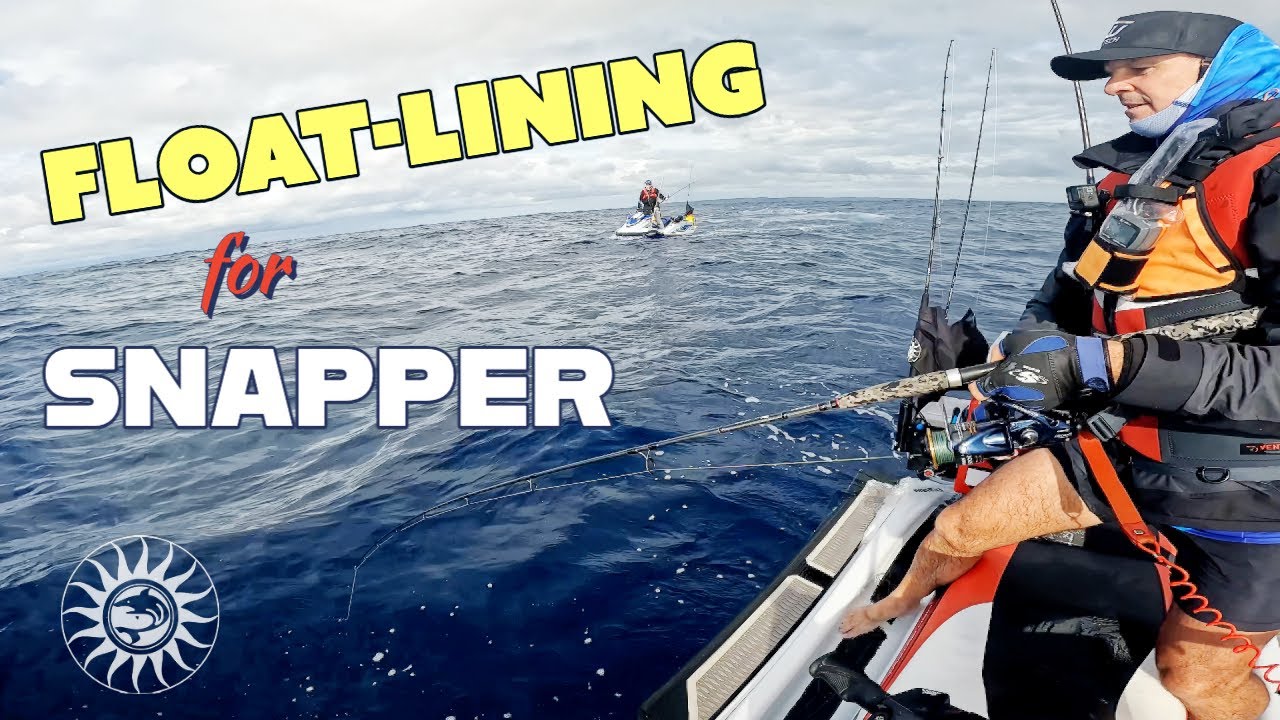 Jetski Fishing - Float-lining for Snapper - YouTube