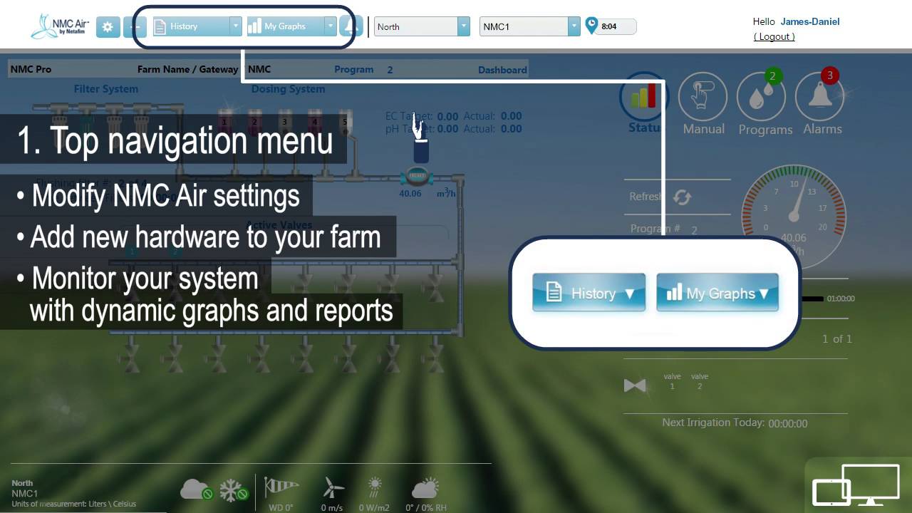 Netafim NMC AIR - Overview - YouTube