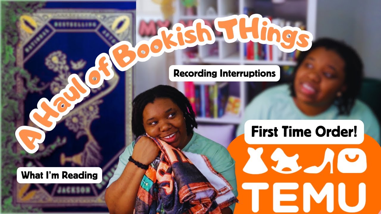 A Haul of Bookish Things! 📚🔖📱🍵 | First Order from TEMU! | Influenced ...