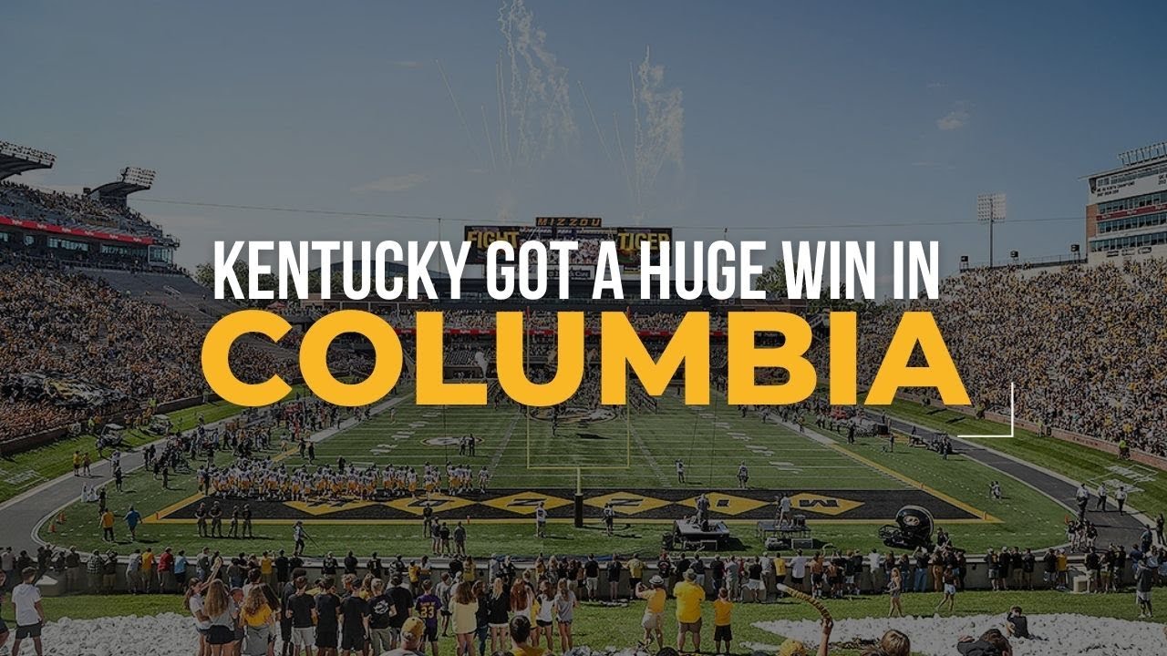 KSR Traveled to Faurot Field to see Kentucky beat Mizzou in a wild game ...