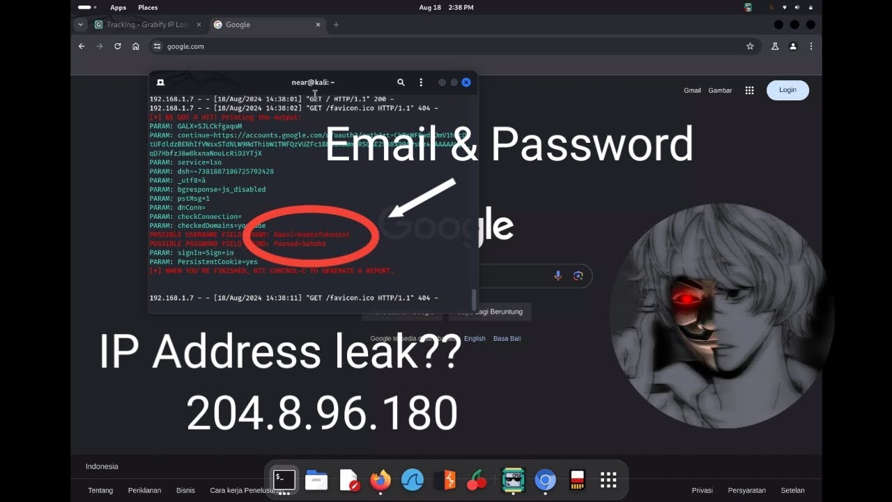 How Can a Single Click Can Leak Your IP Address?!?!? - How Phishing ...