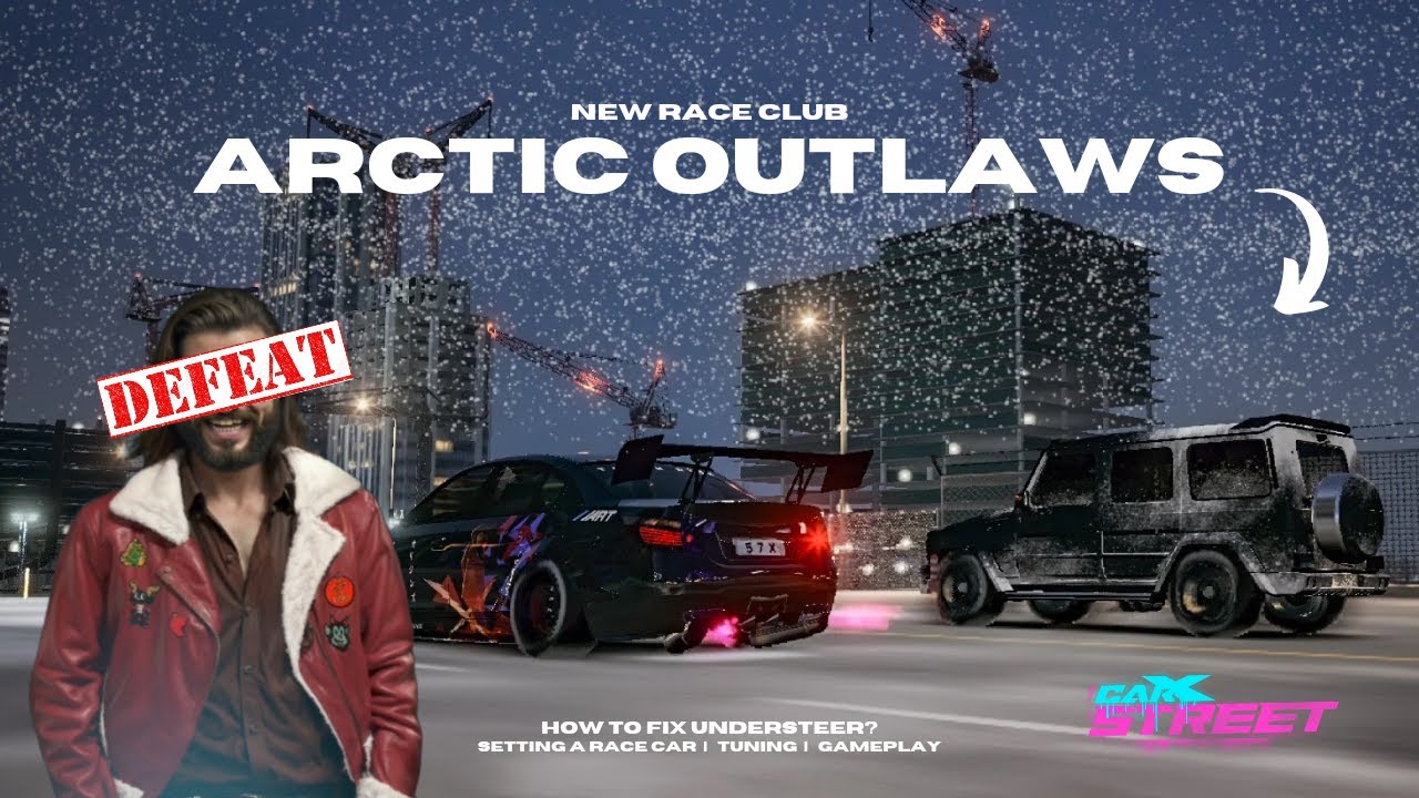 Mengalahkan Boss club ARCTIC OUTLAWS ⁉️ + Tutorial mobil balap CarX ...