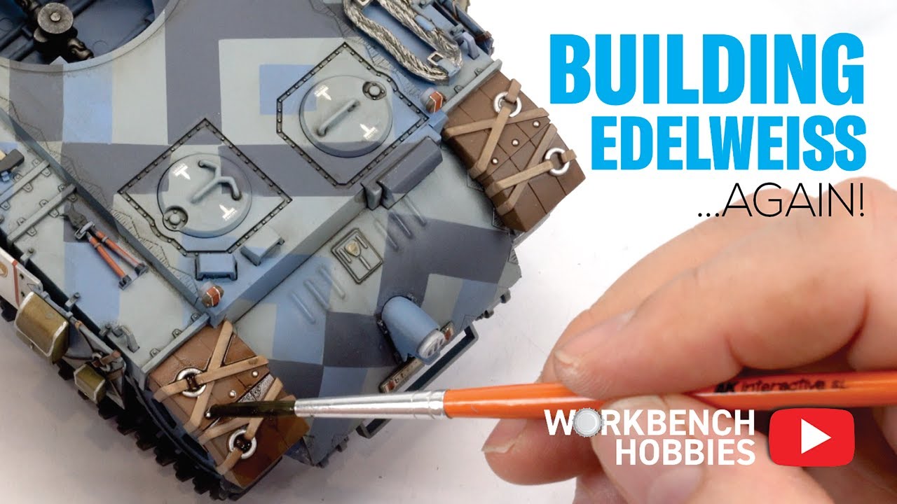 From PLAYSTATION to MODEL BENCH | Edelweiss Tank Build 1/35 - Full ...