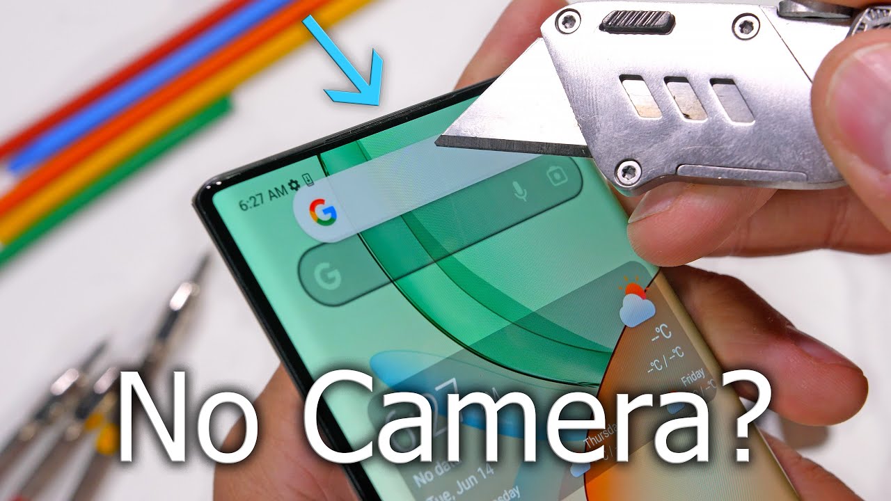 The Invisible Front Camera finally got one thing right... - YouTube