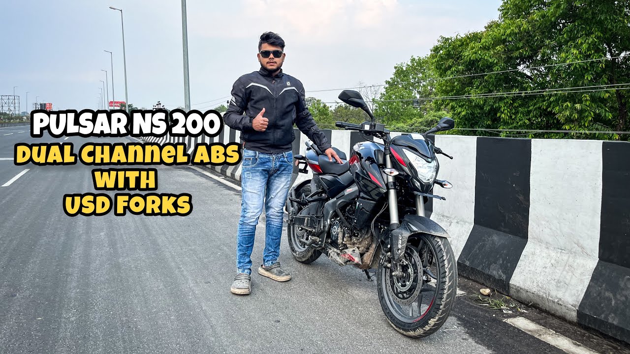 2023 Bajaj NS 200 BS7 with Dual Channel ABS - Exhaust Note| New Colour ...
