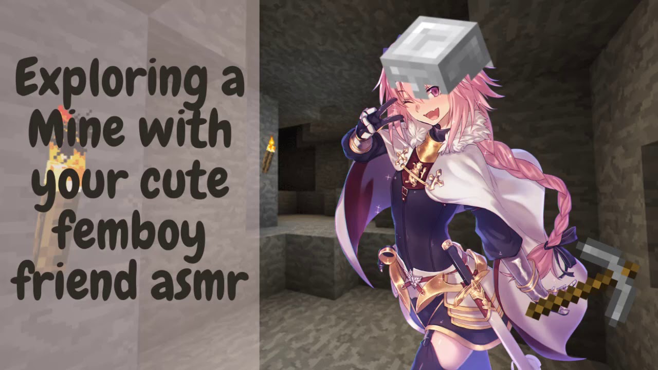 Exploring a mine with your cute femboy friend asmr [Cute] [M4A ...