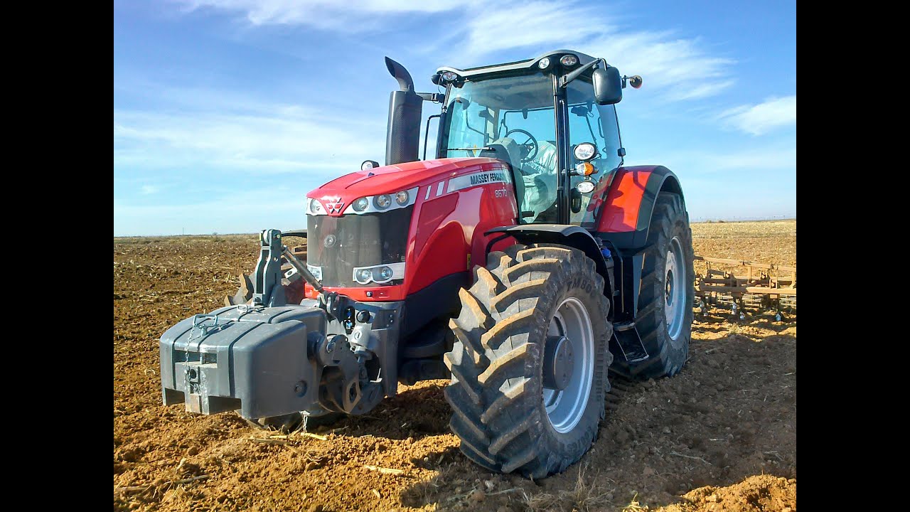Massey Ferguson 8670 - YouTube