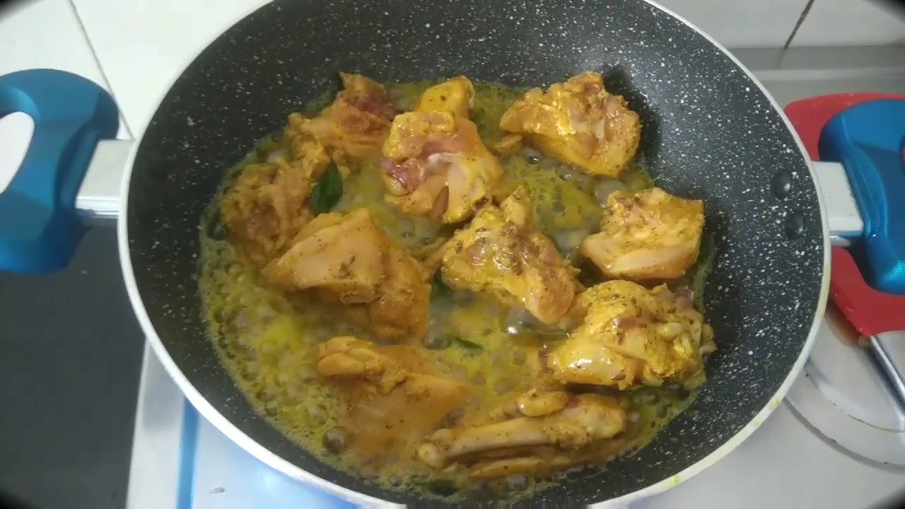 Mustard chiken ( Chiken Besar)!! Quick and easy steps to follow ...
