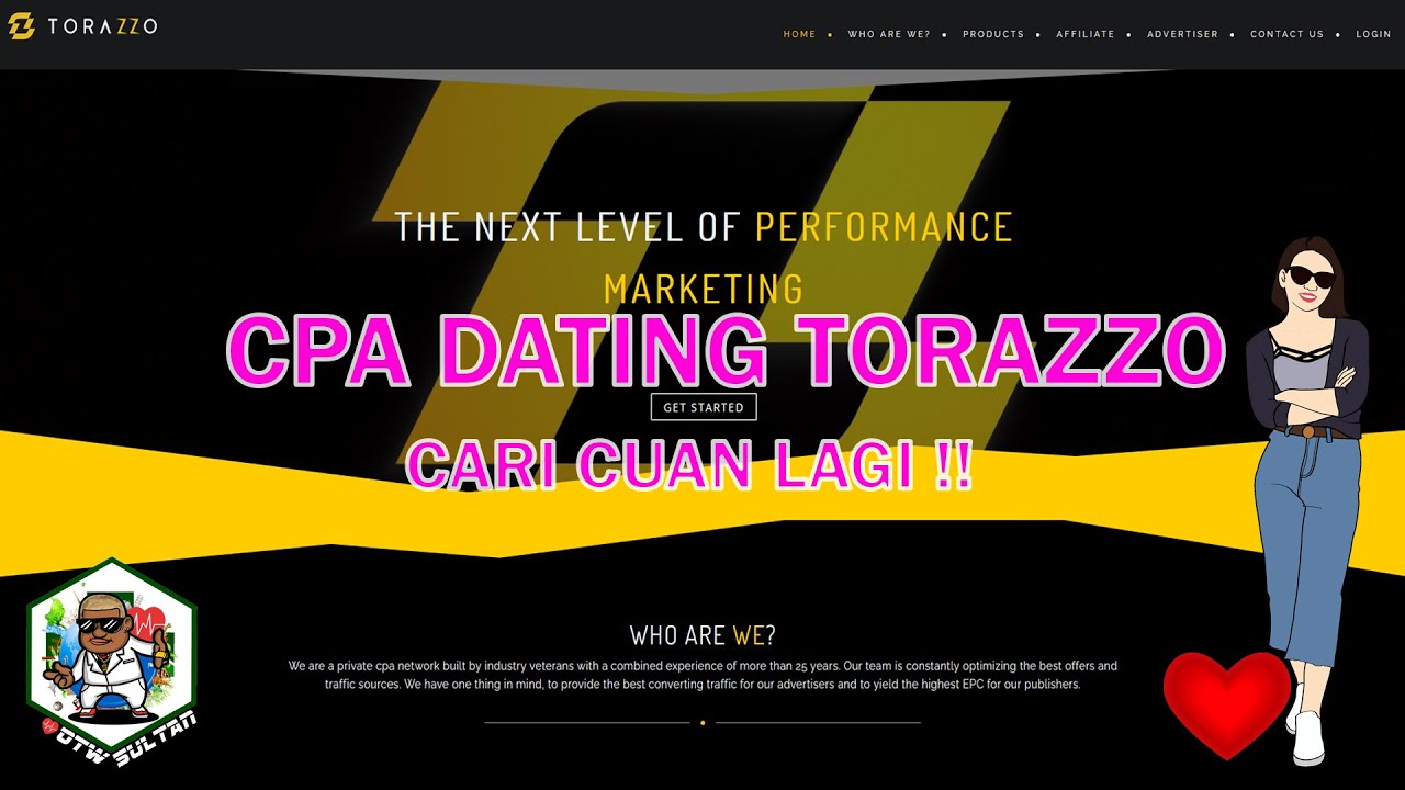 CPA DATING REVIEW DASHBOARD TORAZZO - YouTube