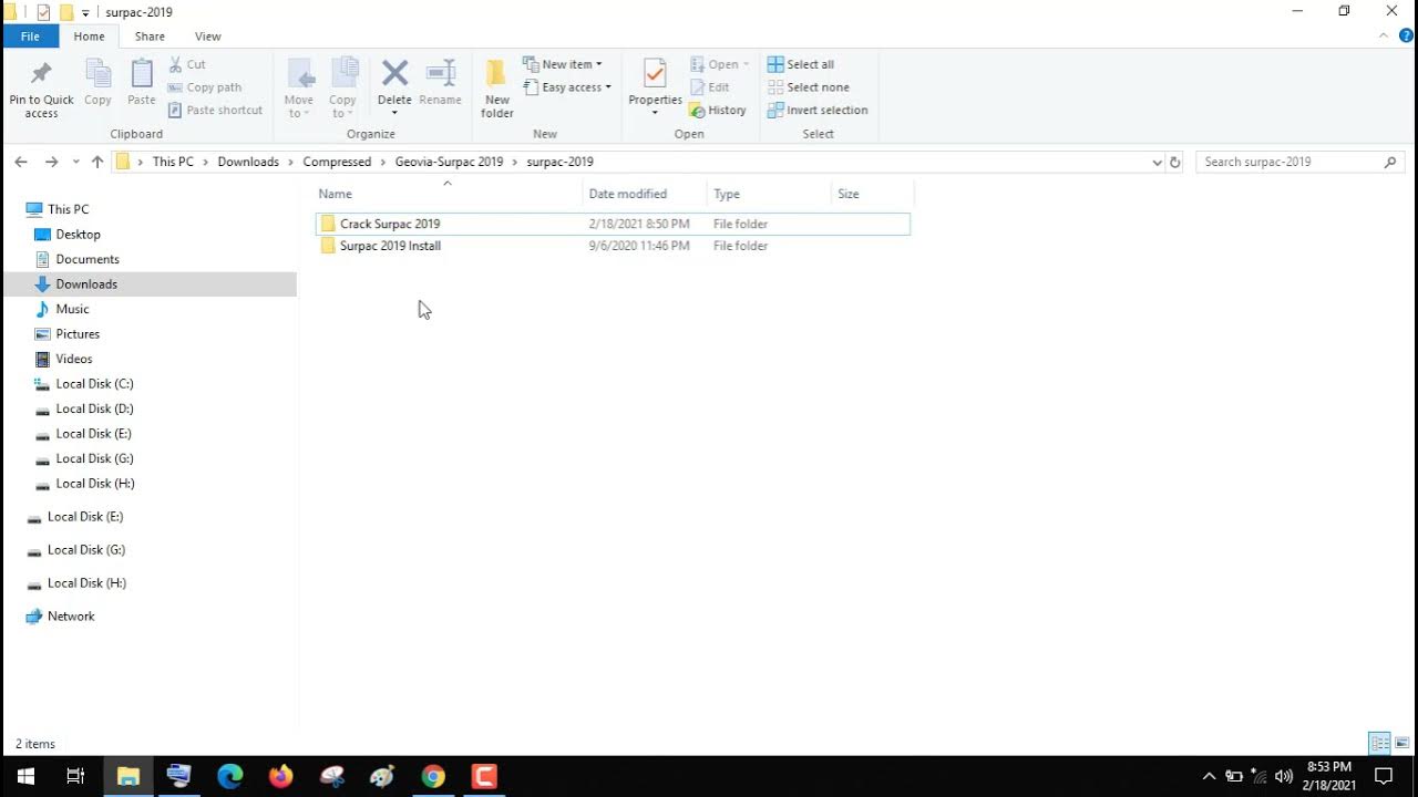 tutorial install surpac 2019 - YouTube