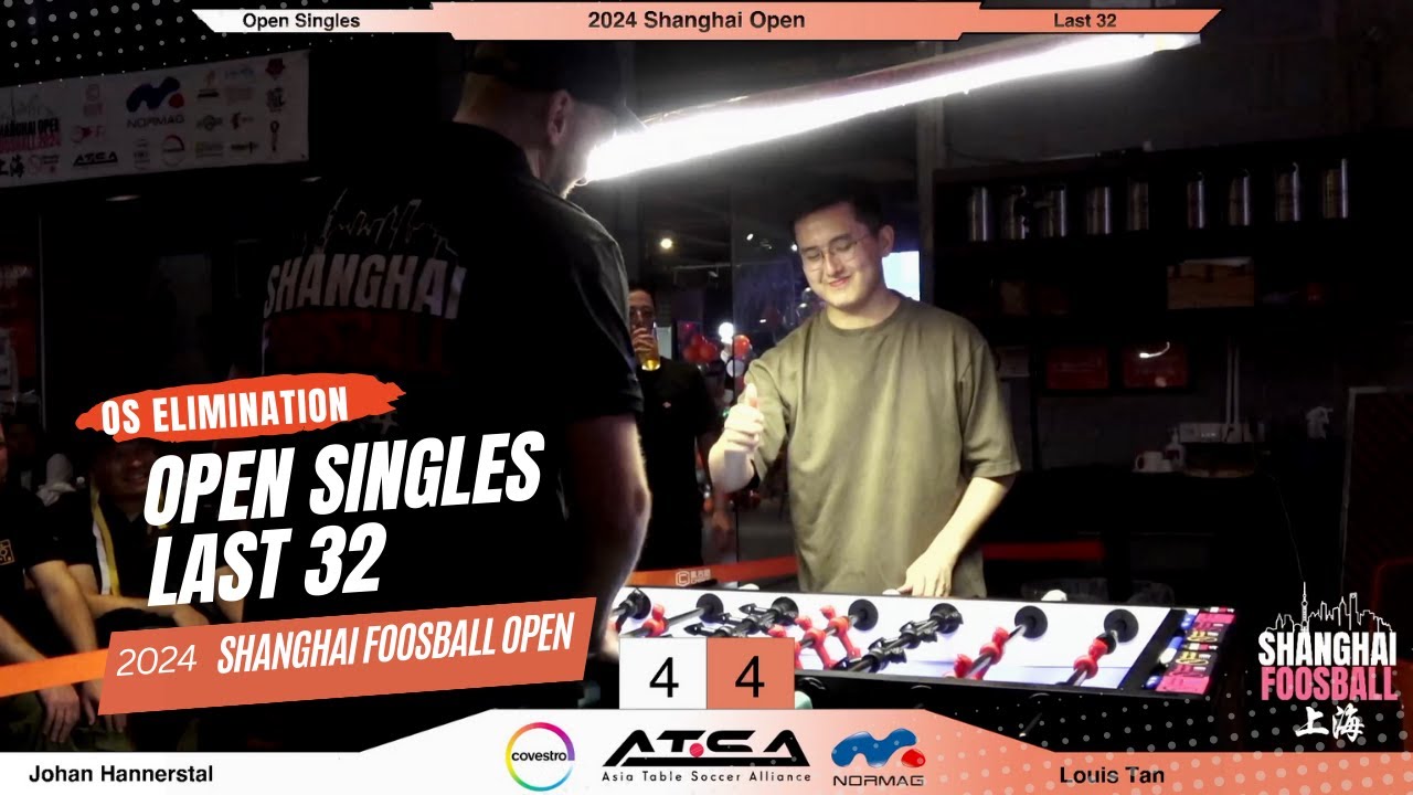 Johan Hannerstal vs Louis Tan | Open Singles Last 32 | 2024 Shanghai ...