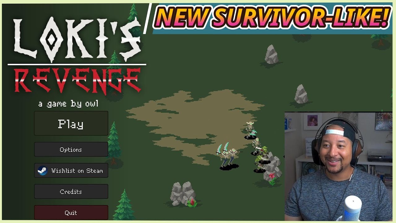 You're Thor in This New Bullet Heaven Roguelite (Loki's Revenge) - YouTube