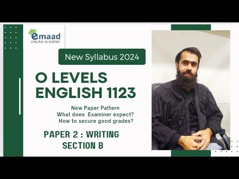 Writing Paper Section B | English O Level 1123 | New Syllabus2024 ...