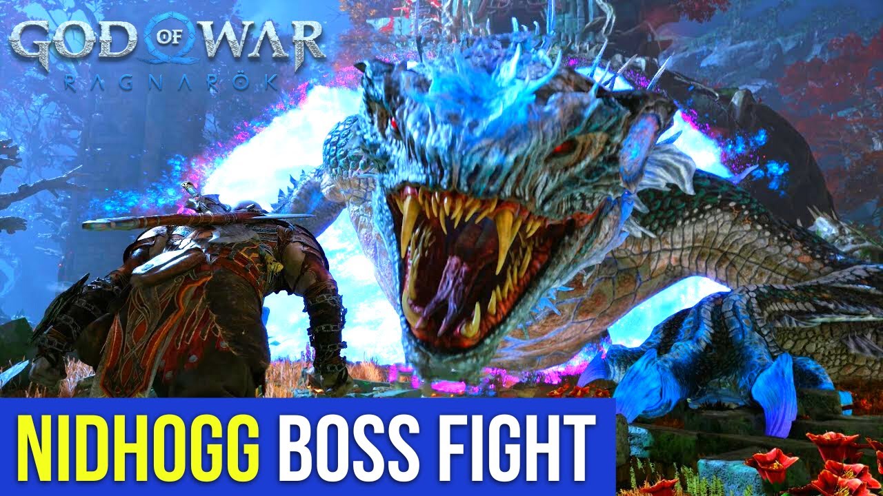 GOD OF WAR RAGNAROK Walkthrough Gameplay - Nidhogg Boss Fight | Defeat ...