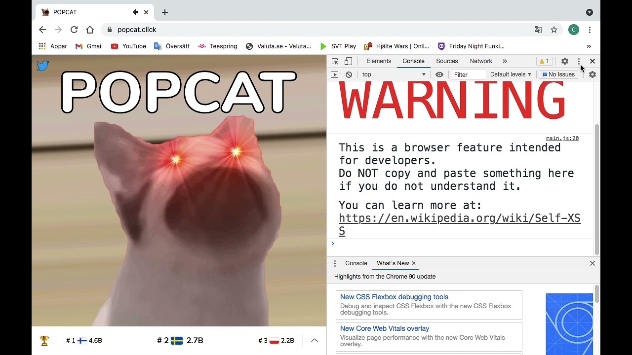 How to CHACK popcat on computer link to the code can be found in the description! - YouTube