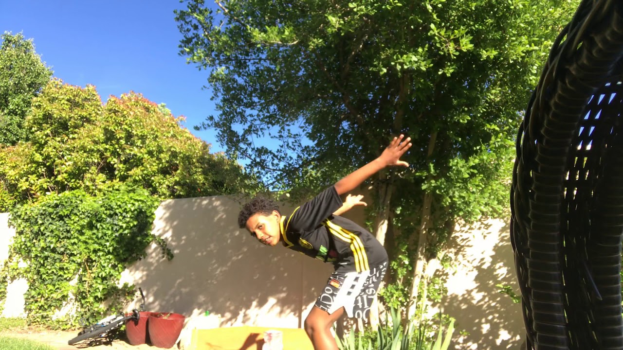 How to learn A backflip on ground - YouTube