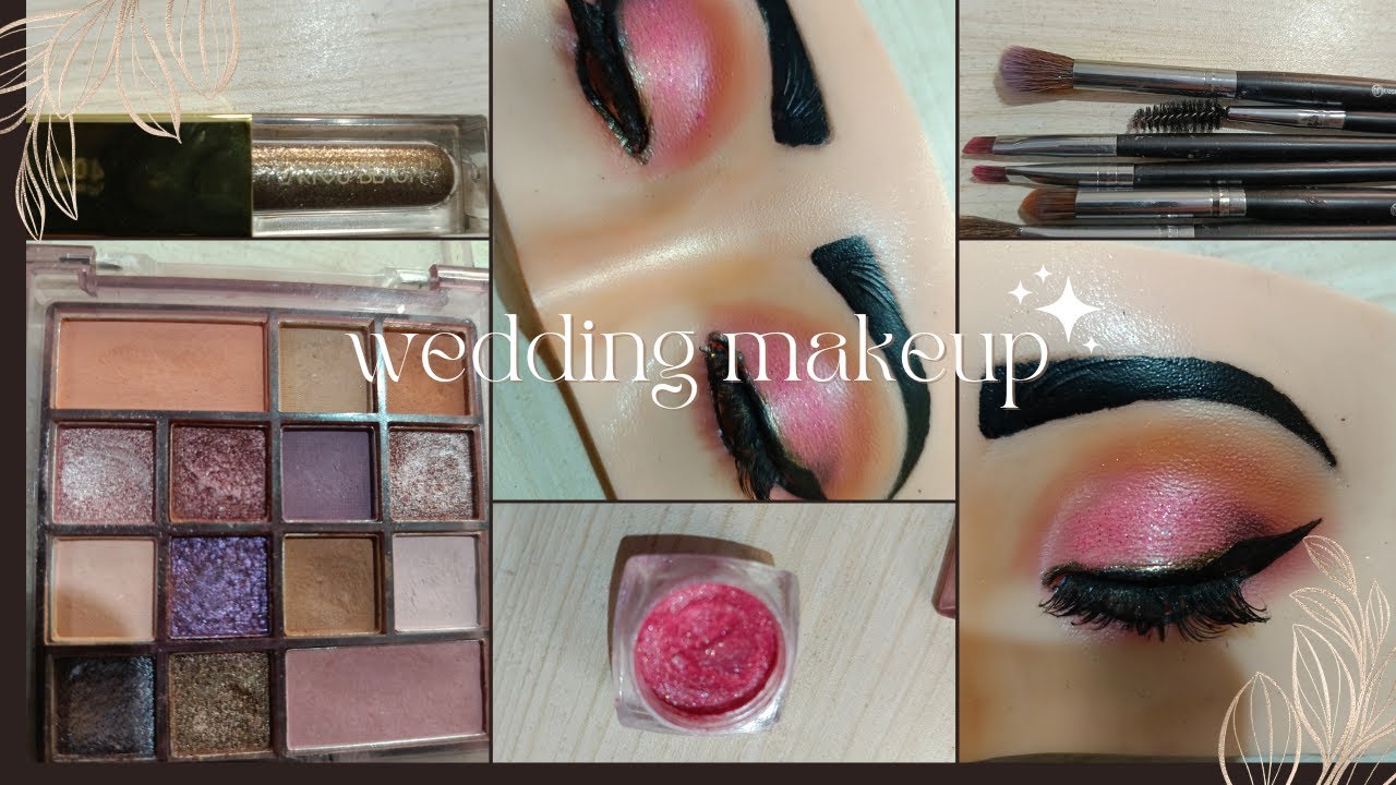 Wedding Eye Makeup Wedding Eye Makeup For 5 Min Youtube