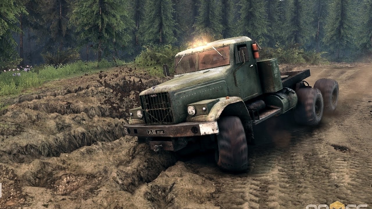 Spin Tires Dev Demo July 2013 - Kraz Off Road - YouTube