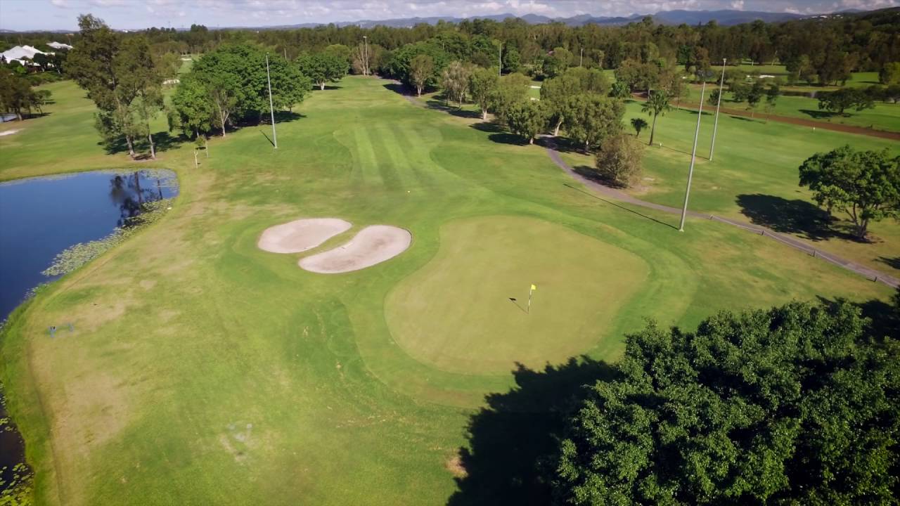 Hole 17 @ Emerald Lakes Golf Club - YouTube