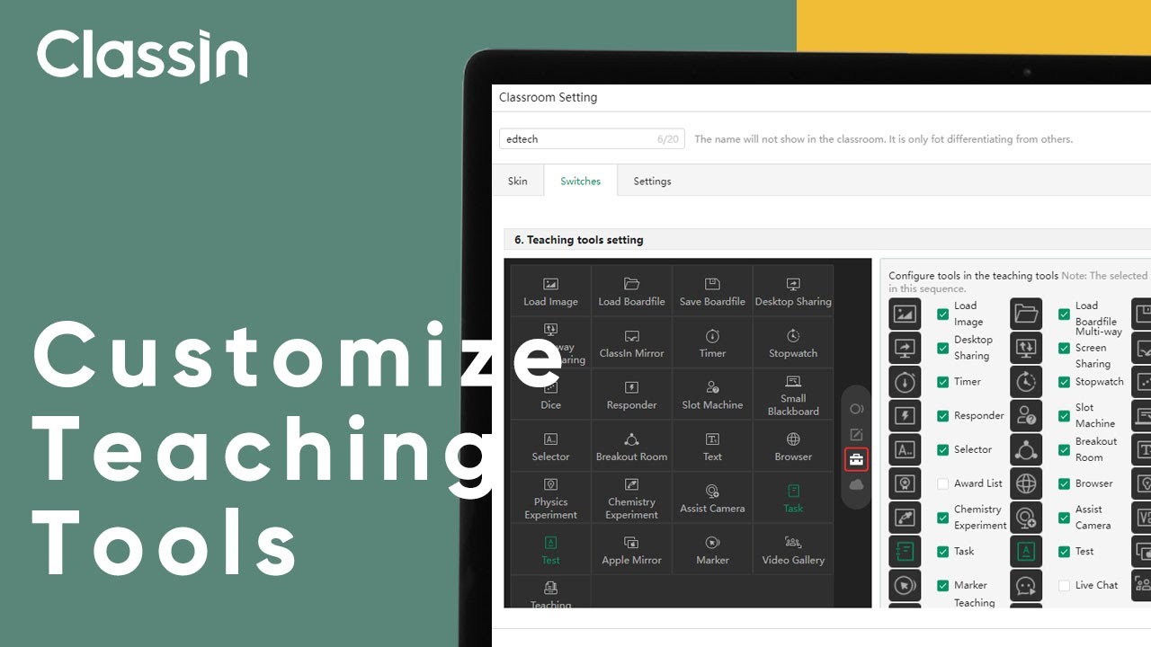 How to customize teaching tools - YouTube