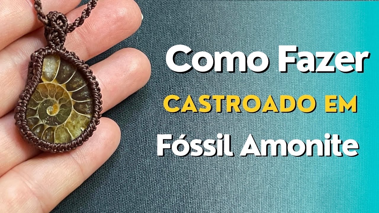 Como fazer Castroado em Fóssil Amonite - YouTube