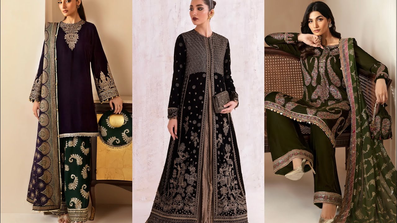 New fancy Dress Designs 2024 For wedding | Party wear For All functions ...