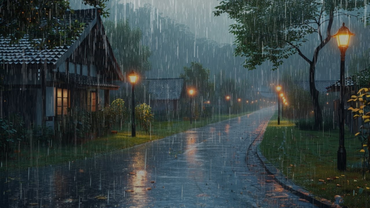 Heavy Rain Sounds - Sleep Fast and Let Rain Wash Away Sadness Tonight ...
