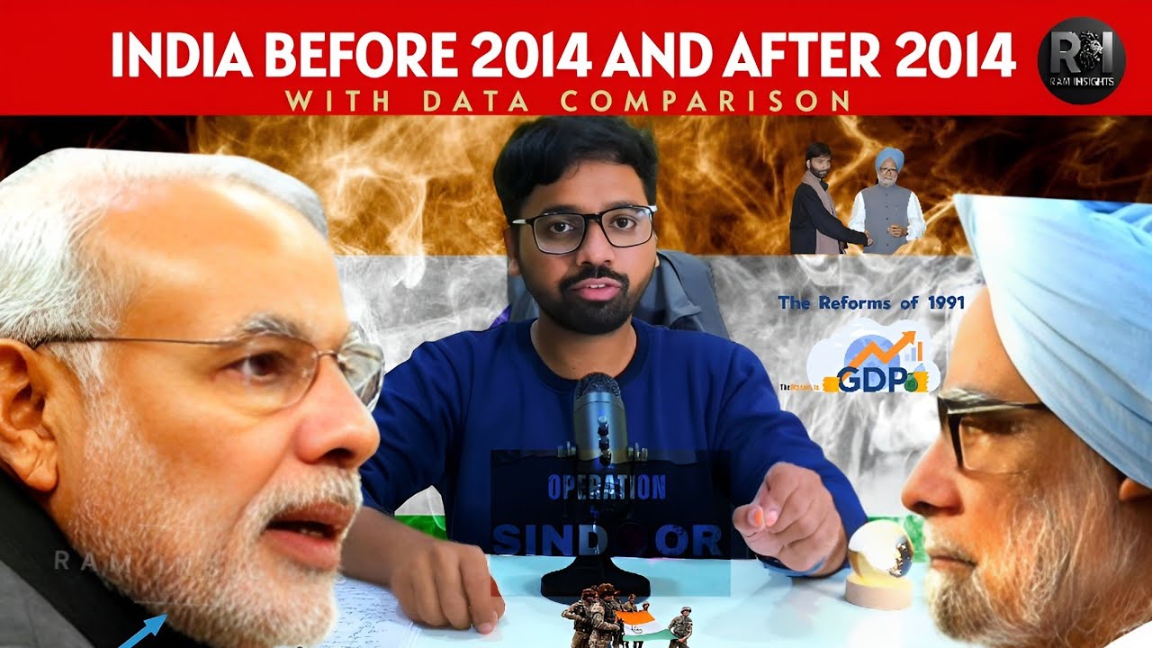 India before 2014 and after 2014 | Congress vs BJP | Comparison with ...