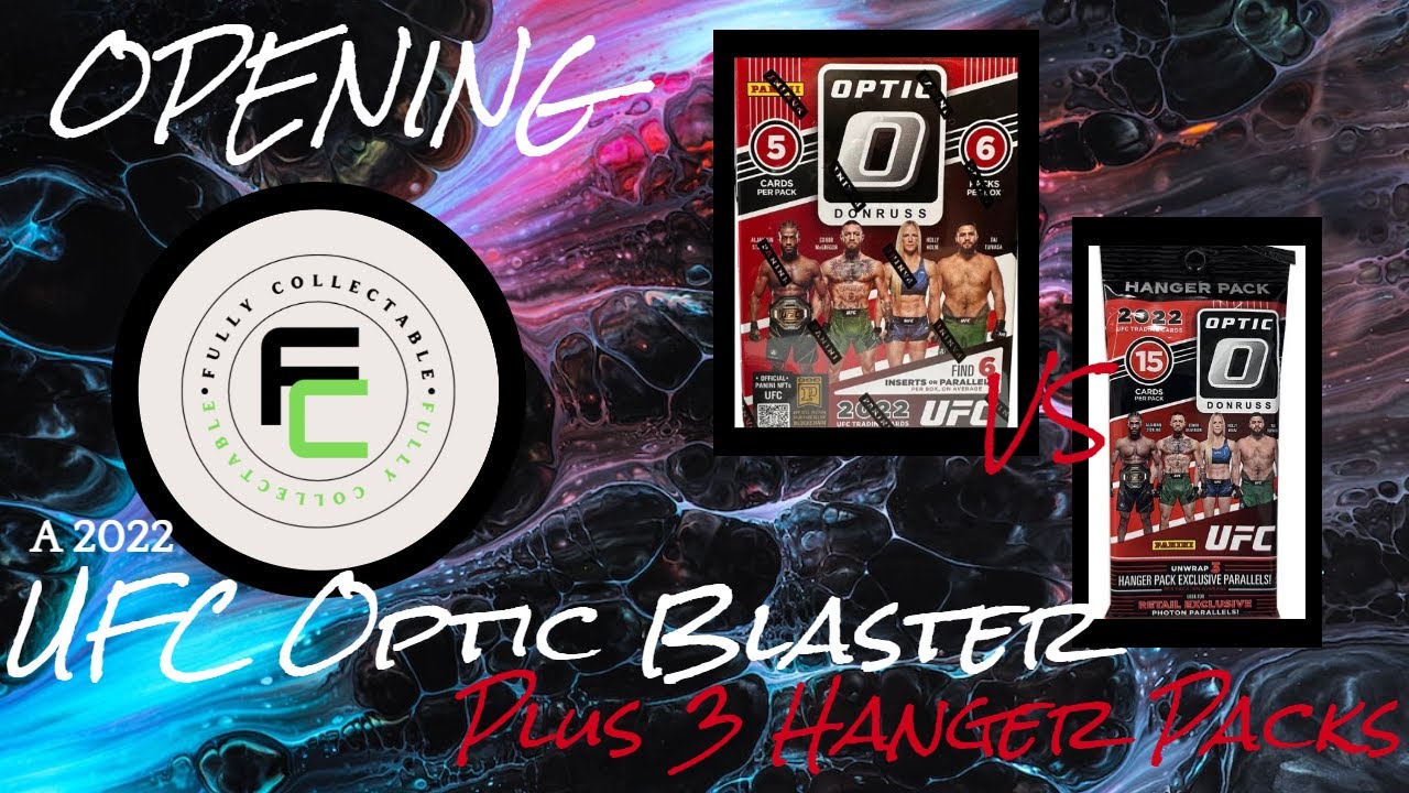 Opening 2022 UFC Optic Blaster and Hanger Packs - Lets Go VOLK!! - YouTube