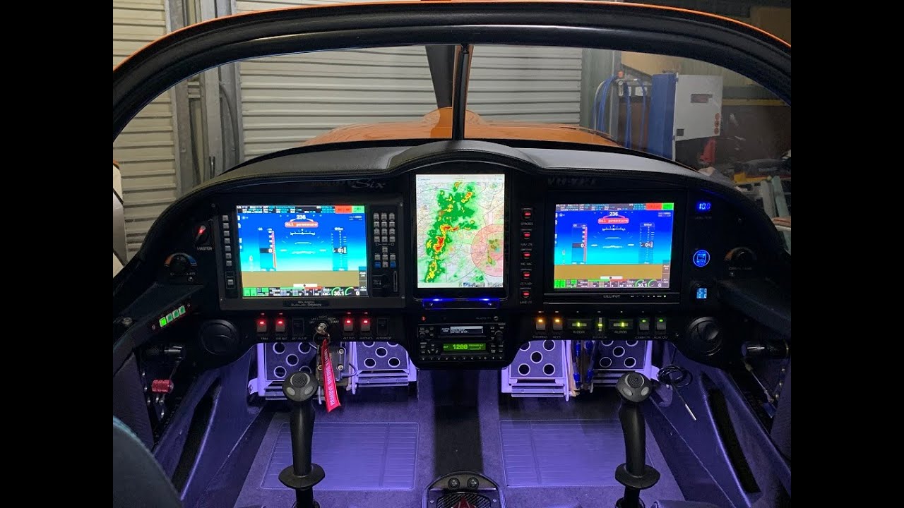 My Vans RV-6 Instrument Panel and Interior - YouTube