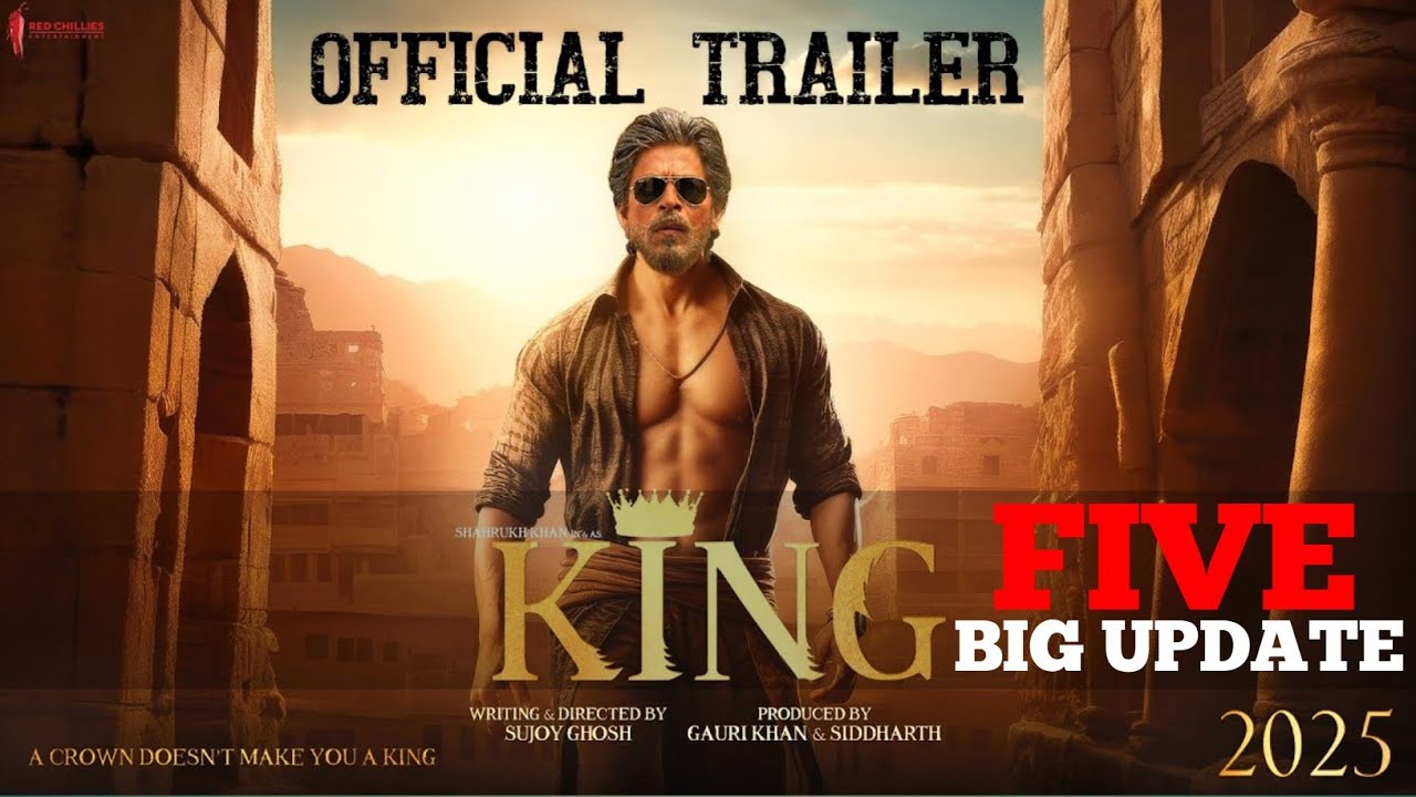 Shah Rukh Khan's New Film 'King' - 5 Big Updates | King Movie Big ...