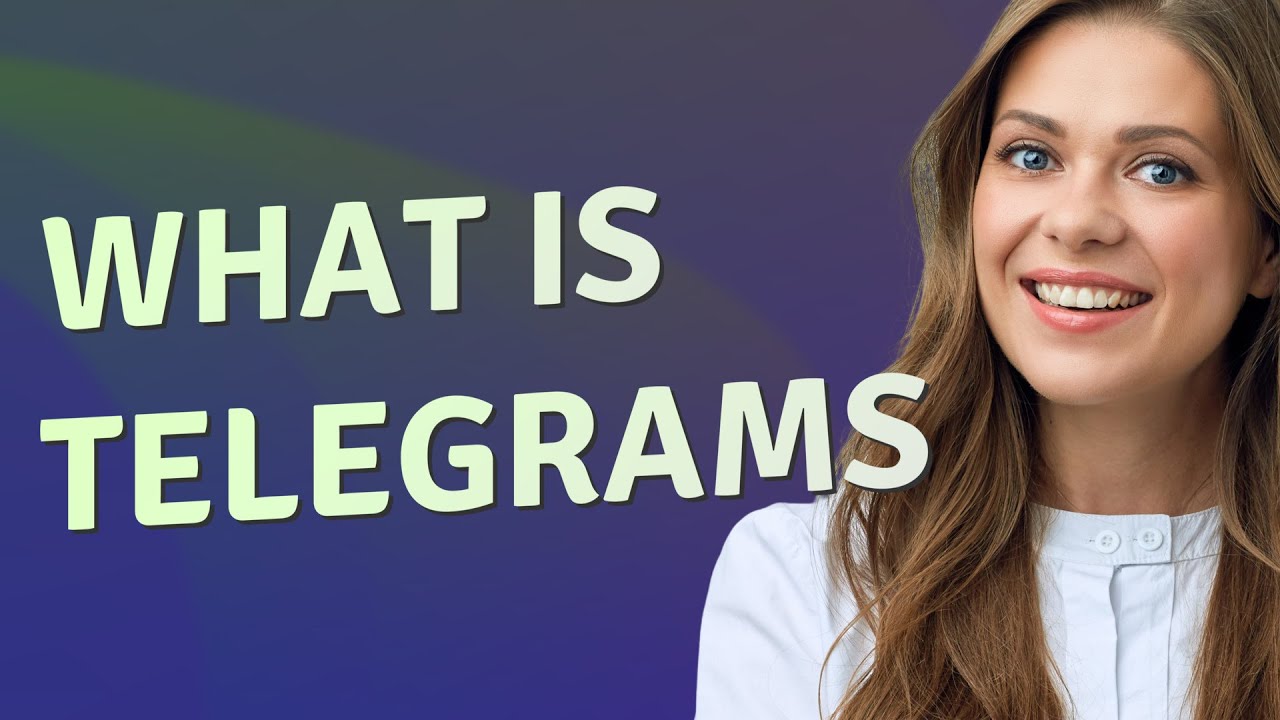 Telegrams | meaning of Telegrams - YouTube
