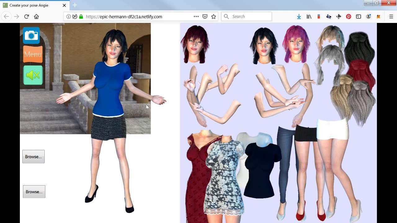 Create your cartoon pose - YouTube