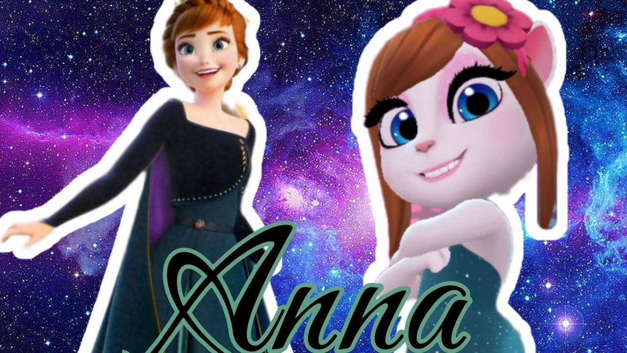 Ana makeover/Frozen/Trending/cosplay/My talking Angela 2 - YouTube
