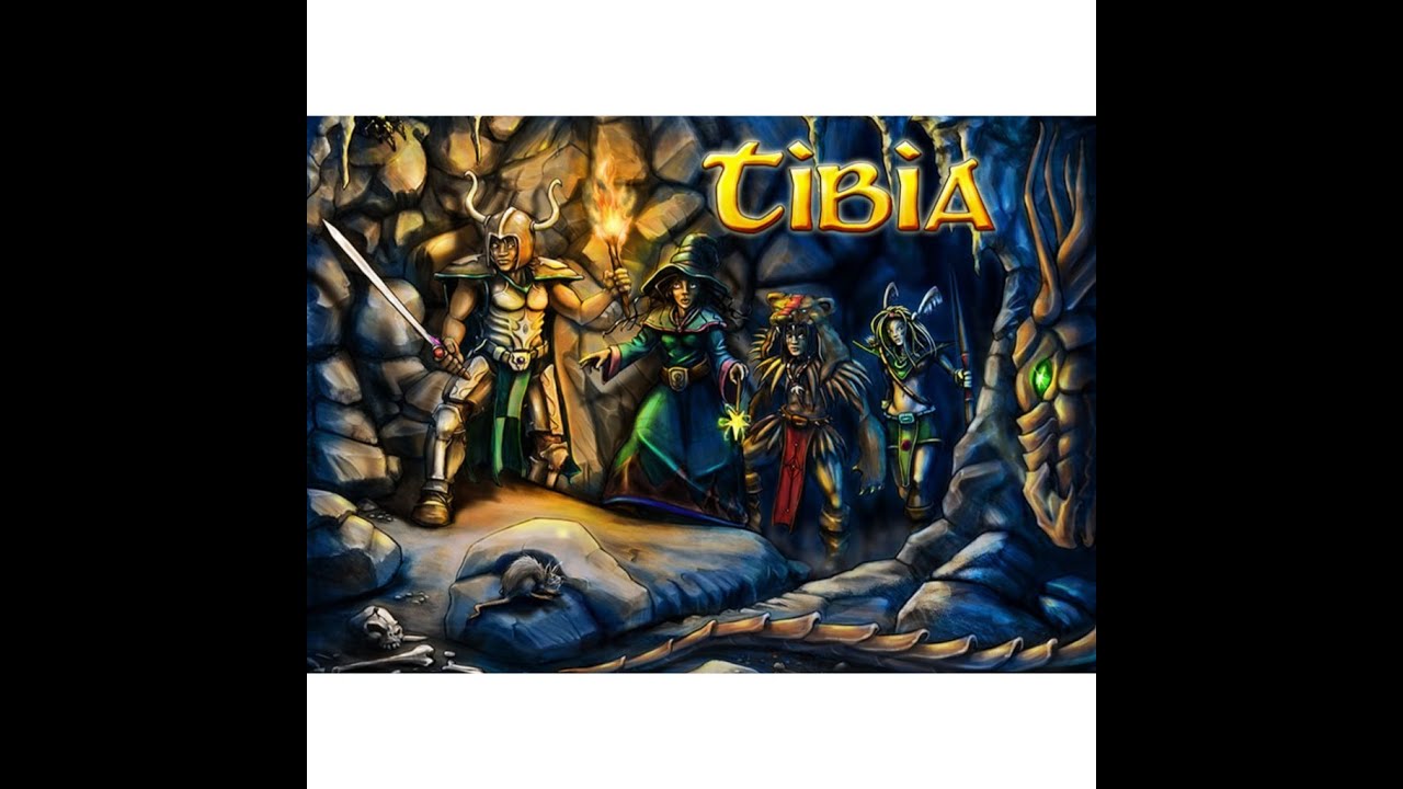 Tibia Powrót po 10 latach Elite Knight 75 lvl Exp Edron Cave - YouTube