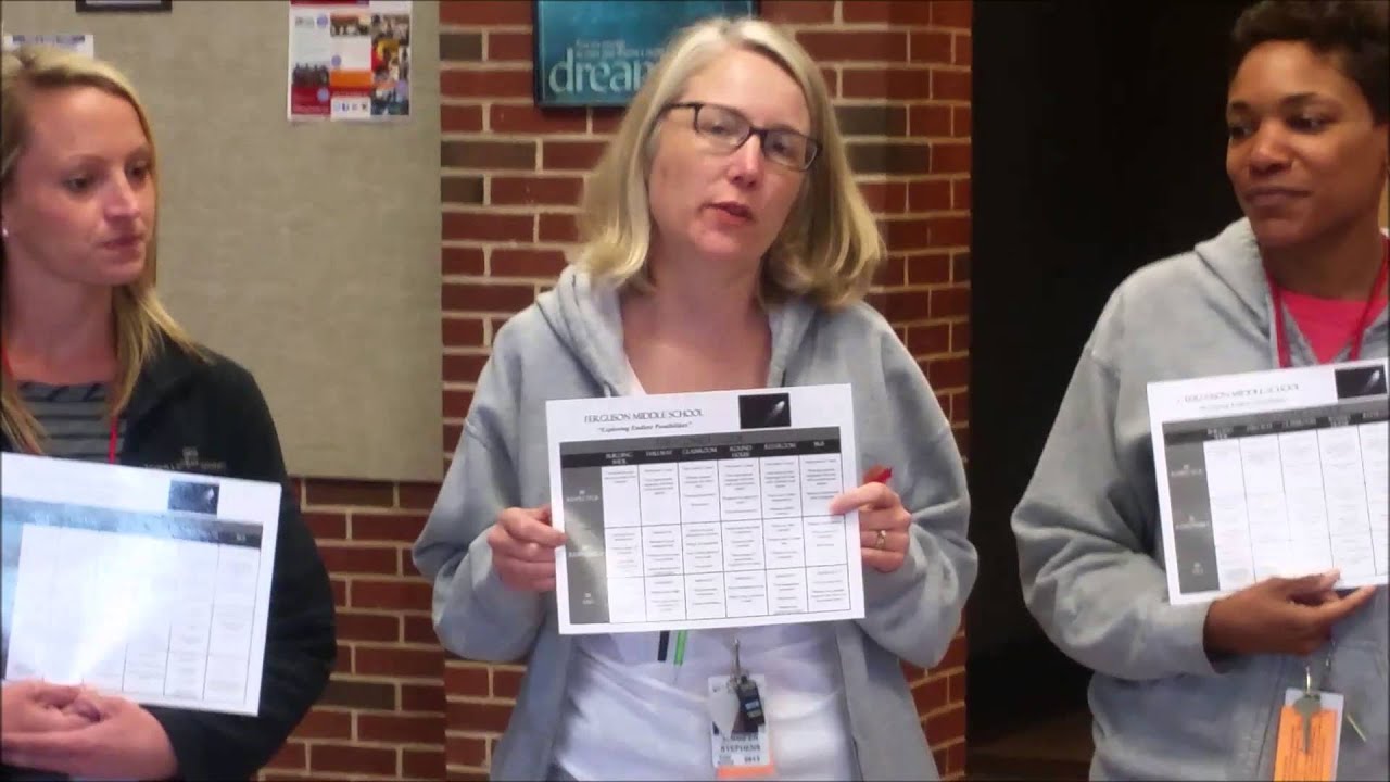 Ferguson Middle School Building Wide Expectations- Tiger Team - YouTube