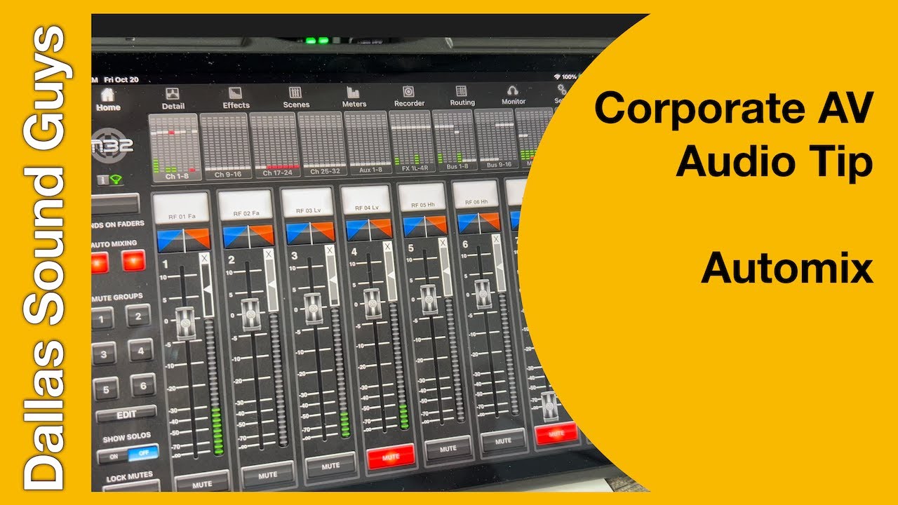 Automix for Corporate AV Success! - YouTube