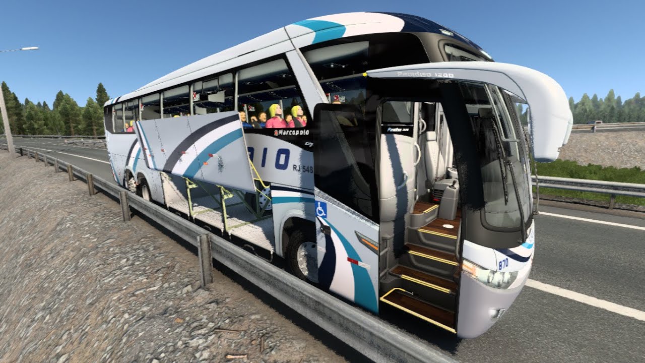 Euro Bus Simulator 2 | Projekt Kesco | RusMod | Auto Breaks | ETS2 1.47 ...