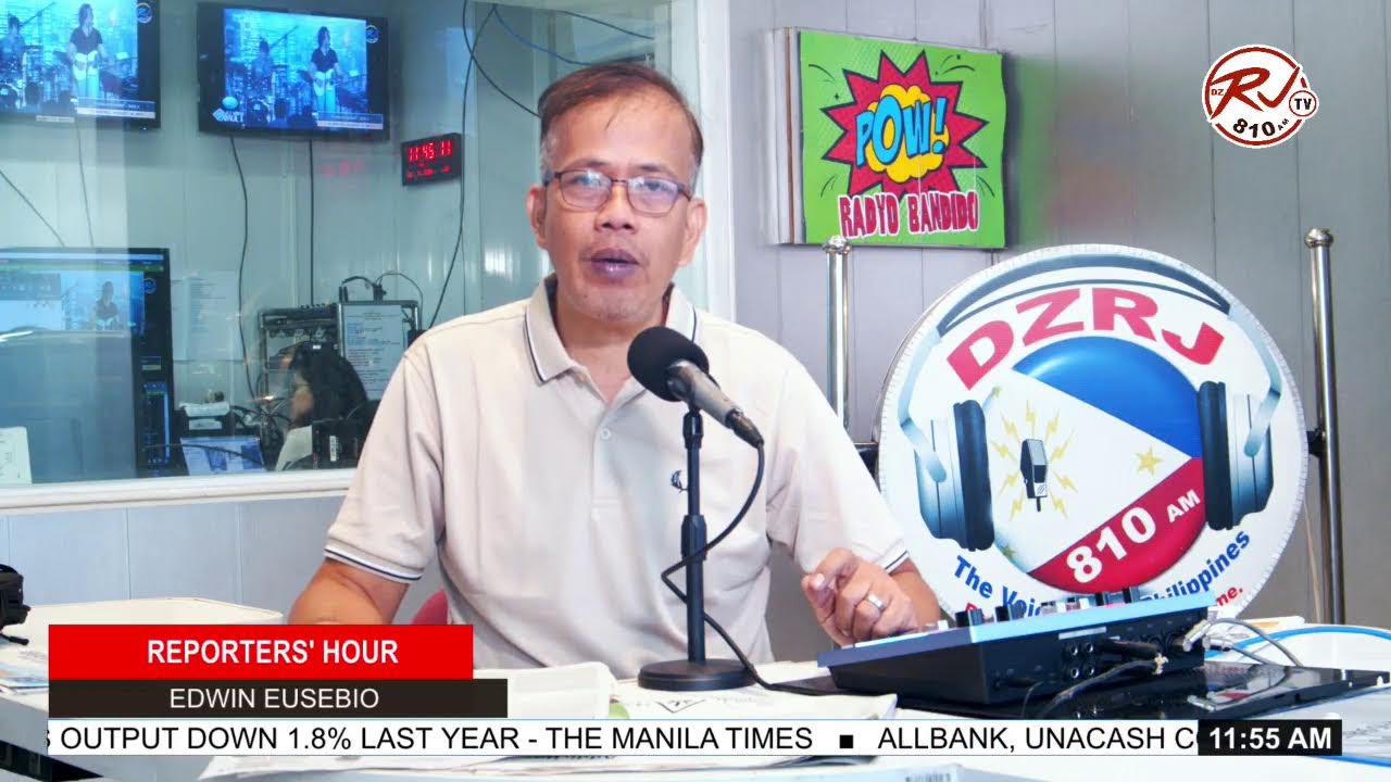 𝗥𝗲𝗽𝗼𝗿𝘁𝗲𝗿𝘀' 𝗛𝗼𝘂𝗿 Hosted by Edwin Eusebio - February 12, 2024 - YouTube